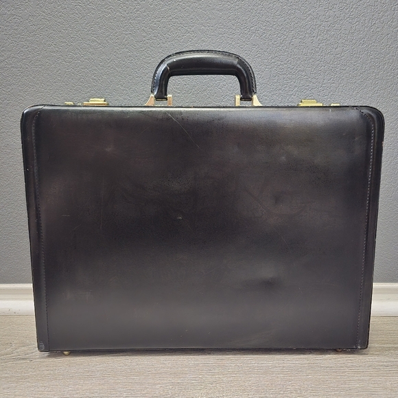 Unbranded | Bags | Black Briefcase W Double Combination Locks Handle ...